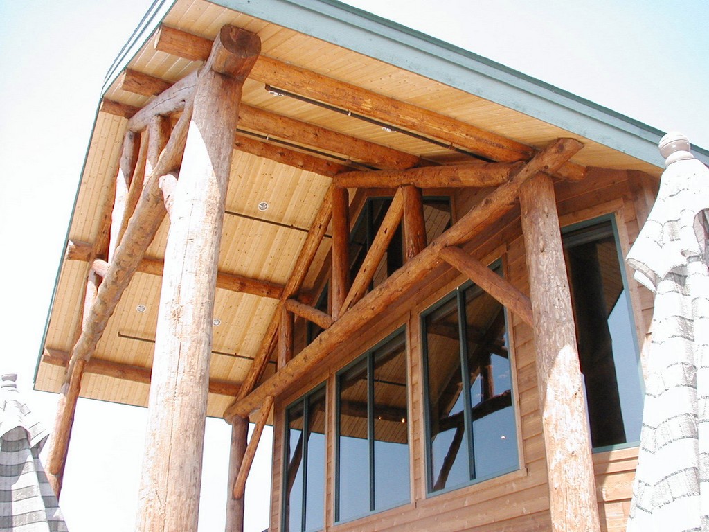 Majestic Log Homes | 763-263-3050 | Log Home Restoration, Log Mantels ...