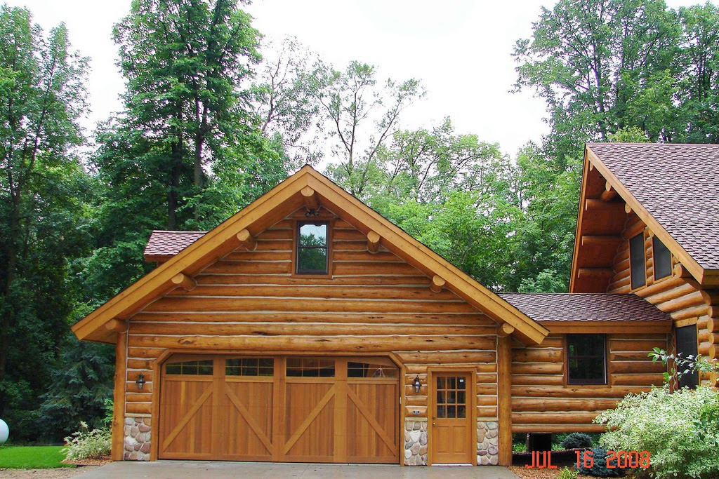 Majestic Log Homes | 763-263-3050 | Log Home Restoration, Log Mantels ...