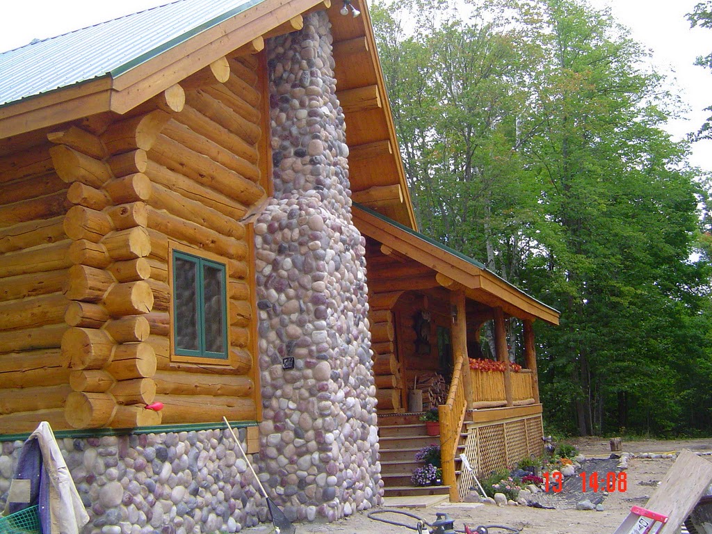 Majestic Log Homes | 763-263-3050 | Log Home Restoration, Log Mantels ...